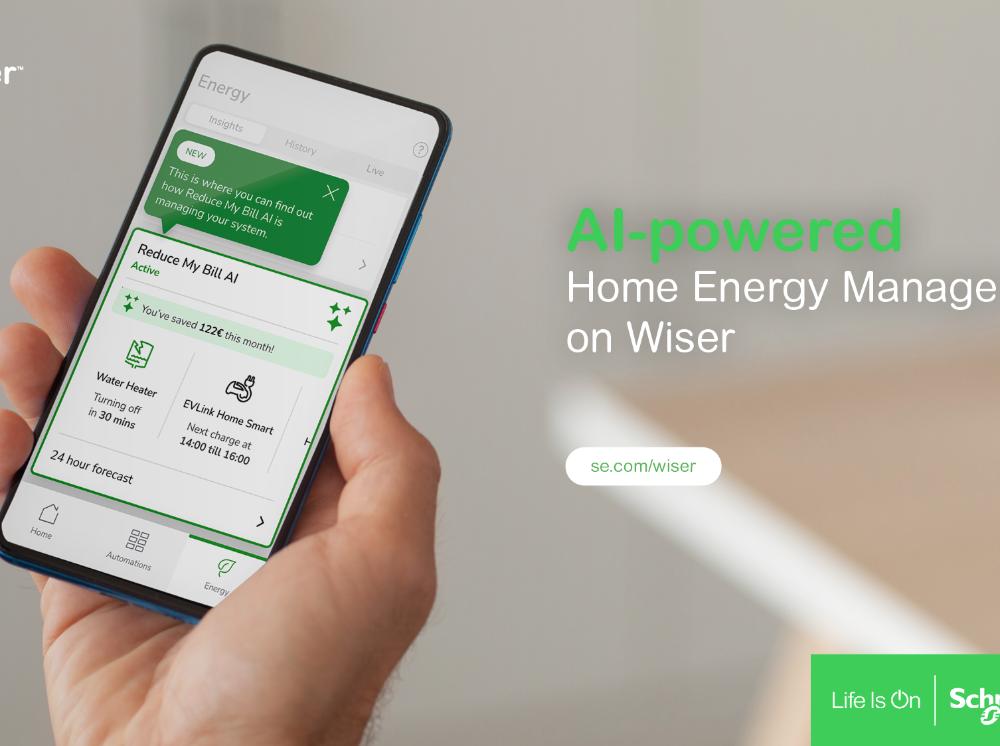 Schneider Electric launches AI-powered home energy management feature for Wiser Home | Schneider ...